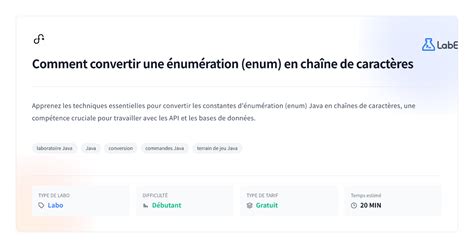 Comment Convertir Une énumération Enum En Chaîne De Caractères En