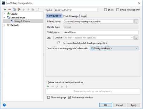 Installing A Server In Intellij Idea Liferay Help Center