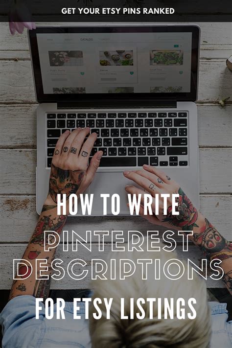 Writing Pinterest Descriptions For Etsy Products That Rank Your Pins