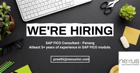 Nexus Innovate On Linkedin Sap Sapfico Fico Penang Malaysia Malaysian Malaysiajobs