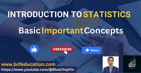 1 Introduction To Statistics Basic Important Concepts Bcfeducation
