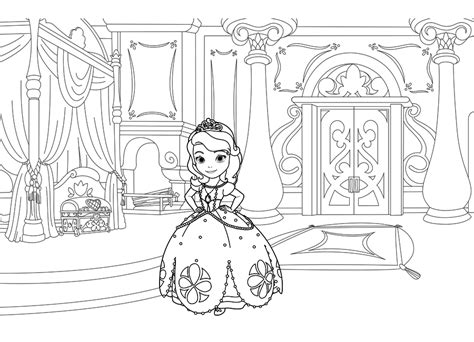 Kleurplaten Prinses Sofia