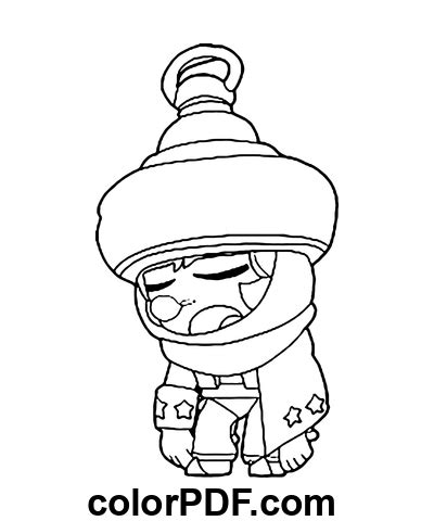 Lantern Sandy Brawl Stars Game Omalovánky a knihy v PDF