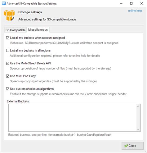 Connecting To S Compatible Storage How To Work With Storages Using Amazon S Compatible Api