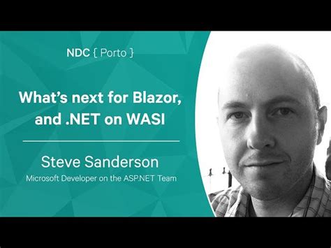 NDC Conferences Talk What S Next For Blazor And NET On WASI From NDC