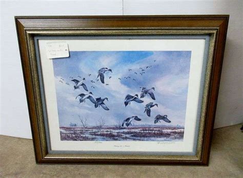 Wayne Willis Signed Print 437 500 20w X 20h Albrecht Auction Service