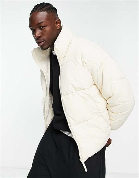 White Puffer Jacket Oversized Top Sellers
