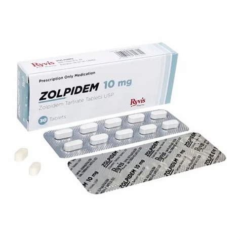 Zolpidem 10 Mg At Rs 2150box Zolpidem Tartrate Tablets In Vadodara