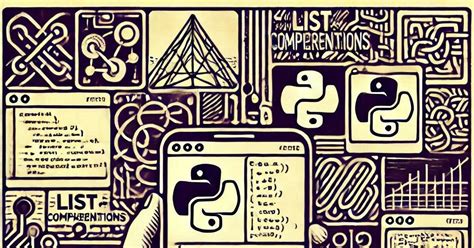 101 игра на Python Шпаргалки Списковые включения List Comprehensions 07 01 25 00 40 Пикабу