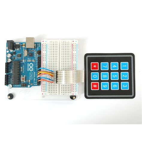 Clavier Membrane Souple 3x4 Boutique Semageek