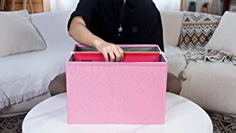 Amazon Com JUNDUN Fireproof File Box Fireproof File Storage Organizer Box With Lid Home