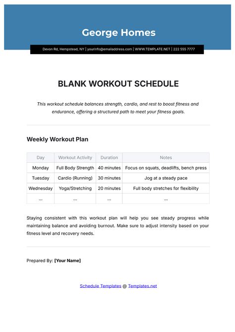 Blank Home Workout Routine Hf Physique Training App Hungryfitness