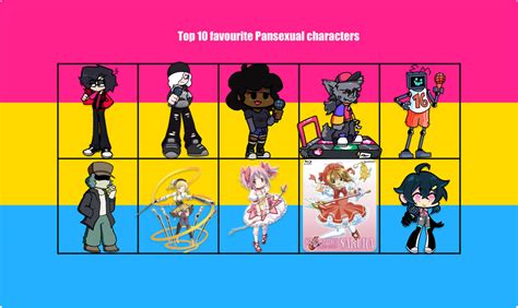 My Top 10 Favourite Pansexual Characters By Neogangfan2024 On Deviantart
