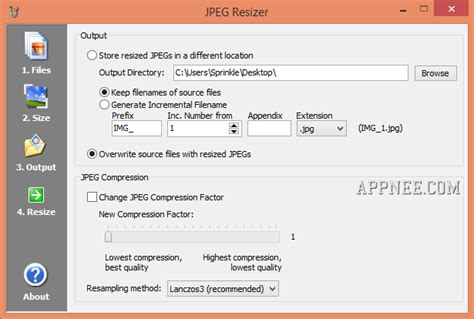 Jpeg Resizer Fast And Losslessly Resize Rename Jpeg Images In Batch