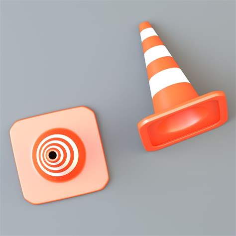 교통 콘 3d 모델 10 Max Obj Fbx Free3d