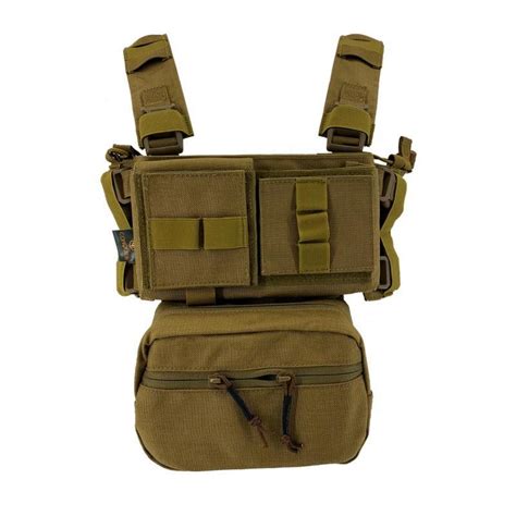 Conquer Mini Chest Rig Coyote Airsoft Technology Custom