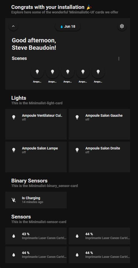 Does Not Find My Cards Frontend Integration Issue UI Lovelace Minimalist UI GitHub