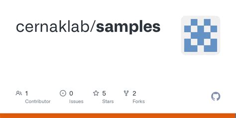 Samples SAMPLES Ipynb At Main Cernaklab Samples GitHub