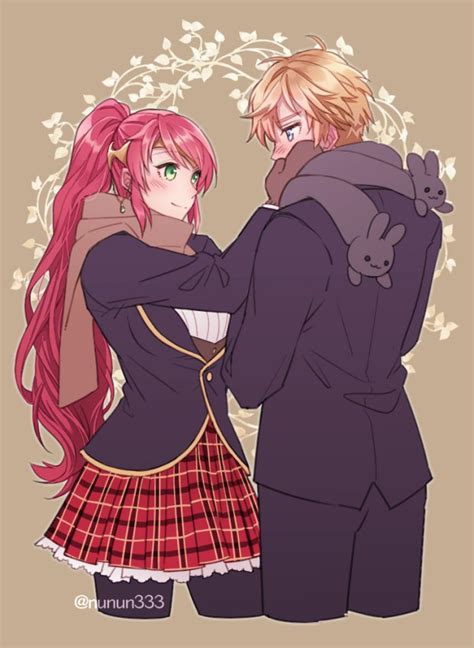 Pyrrha Nikos And Jaune Arc Rwby Drawn By Nunun Danbooru