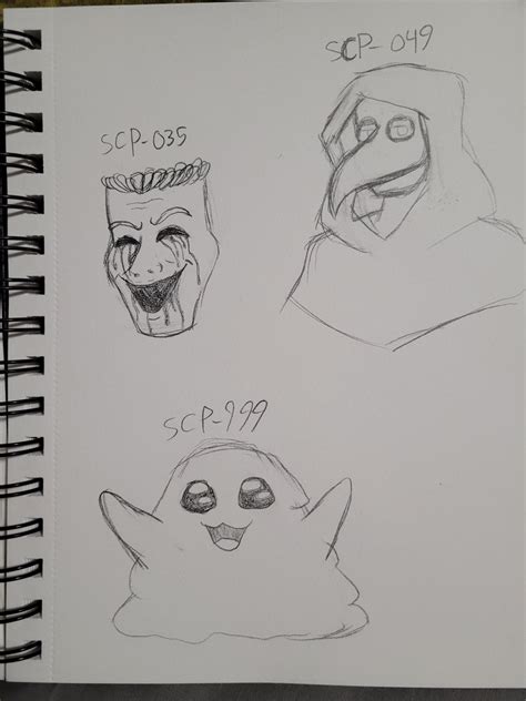 Scp Sketches By Suklaasusi On Deviantart