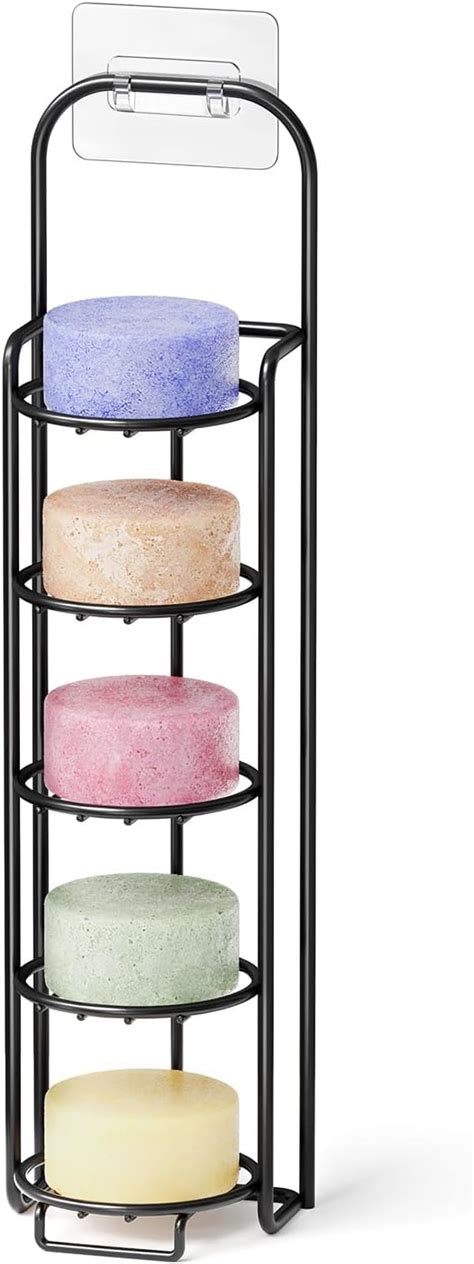 Spaceaid 5 Tier Shampoo Bar Holder For Shower Self