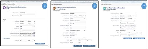 Sap Concur Developer Center Itinerary Add A New Itinerary Manually