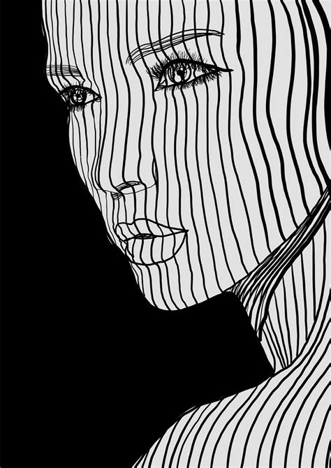 Visual Techniques 1 Contour Cross Contour On Behance