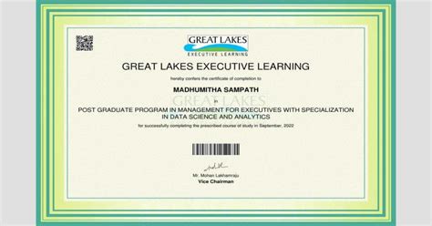 Madhumitha Sampath On Linkedin Madhumitha Sampath Successfully Completed Pgpmex Program