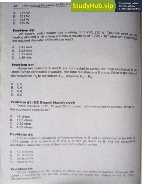 1001 Electrical Engineering Solved Problemspdf