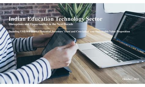 Ed Tech Industry India PPT Slide Deck