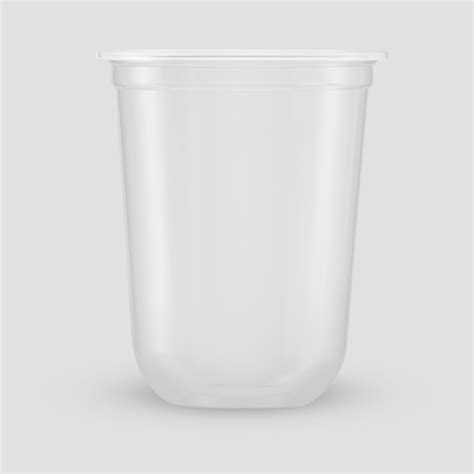 Pp U Shaped Cup 100 Pcs Mix And Match Lids 95mm Boba Cup Bubble