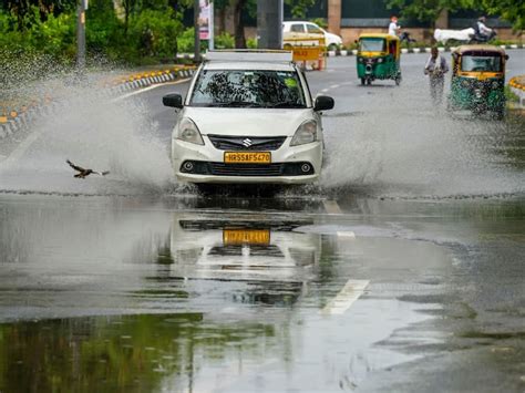 Rain Continues To Lash Parts Of Delhi Ncr Imd Predicts Thunderstorm