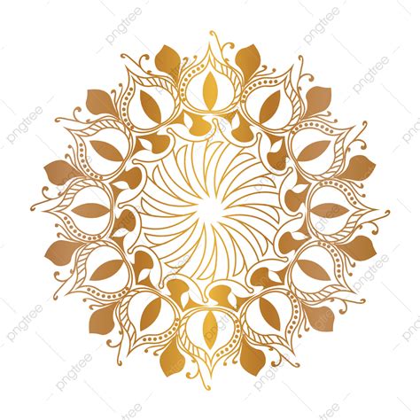 Mandala Pattern Design Vector Art Png Thai Pattern An