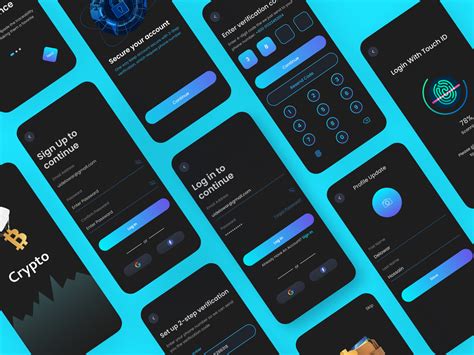 Cryptocurrency Mobile App By Delowar Hossain On Dribbble