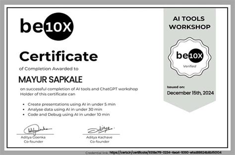 Mayur Sapkale On Linkedin Ai Chatgpt Be10x Learningjourney