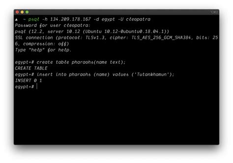 Setting Up A Remote Postgres Database Server On Ubuntu 1804