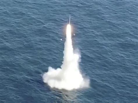 North Korea Successfully Tests Cruise Missiles In Submarine Launch
