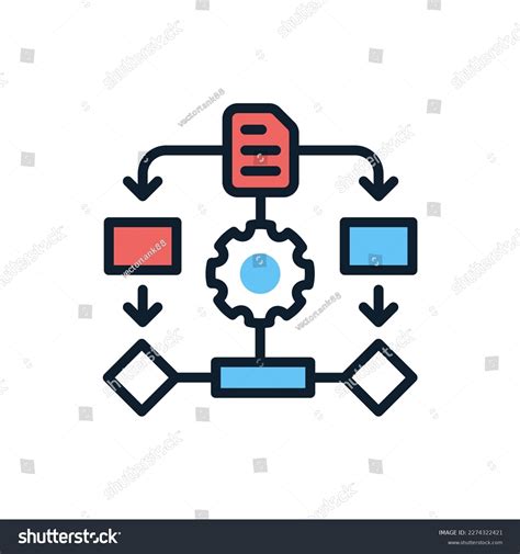 Algorithm Icon Vector Logotype Stock Vector Royalty Free 2274322421