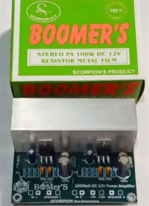 12 Volt 100 Watt Stereo Amplifier The Blackstar Silverline May Not Be