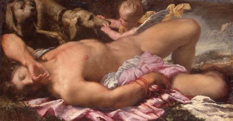 Rule 34 Cupid Dog Endymion Eros Fine Art Greek Mythology Male Male