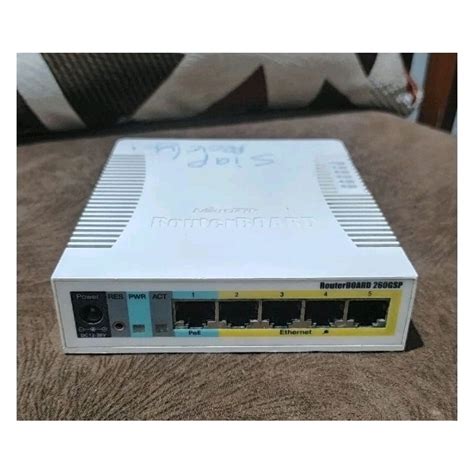 Jual Mikrotik Rb260gsp Switchos Shopee Indonesia