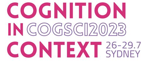 CogSci 2023 Cognitive Science Society