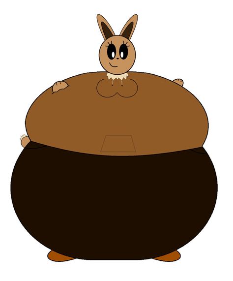 Eva The Eevee Suit Inflation By Zippytheblueberrycat On Deviantart