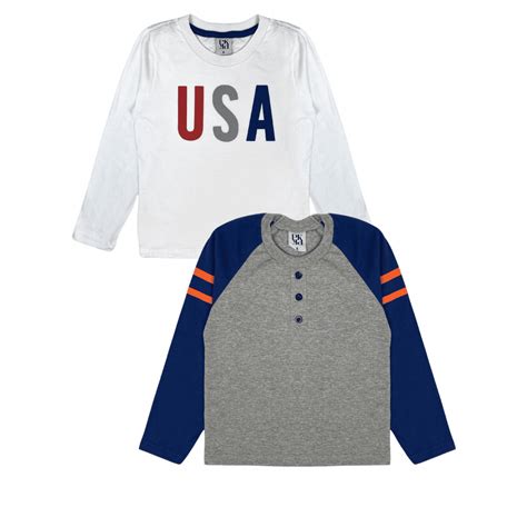 Kit Blusas Masculinas Infantis Basic Shopee Brasil