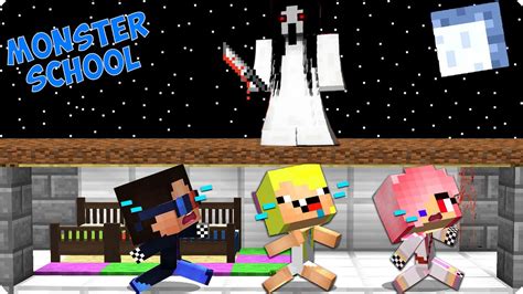 😱escape From Monster School In Minecraft Scary Teacher Against Nubik