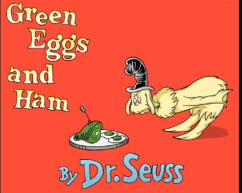 Green Eggs And Ham Virtual Book At Lon Taylor Blog