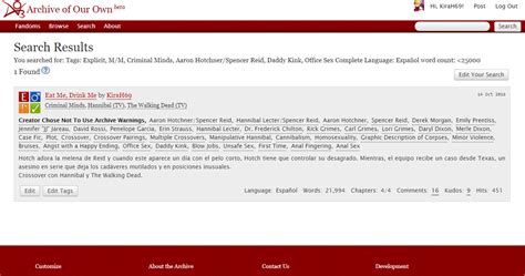 Kirah69 Ao3 Archive Of Our Own