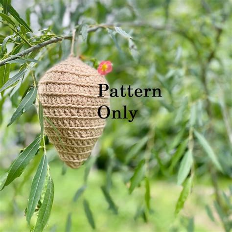 Crochet Wasp Nest Pattern Etsy
