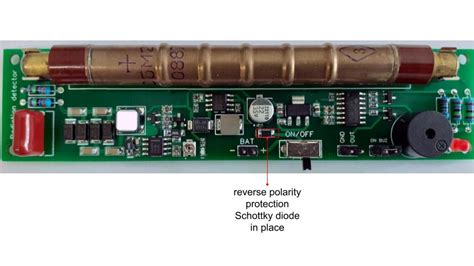 Geiger Counter Ggreg V Supply Voltage Range Of The Geiger Counter