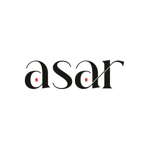 Ishan Khan On Linkedin Brand Identity For Asar Logo Design The Brand Name “asar” Is Rendered…